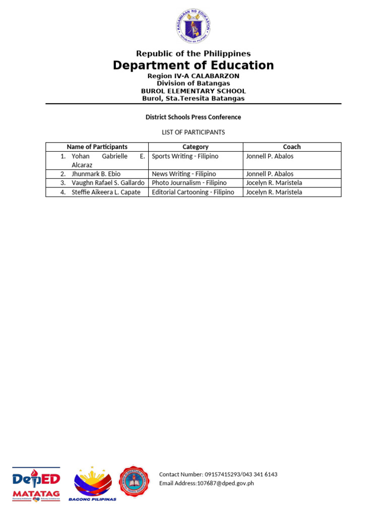 District-Schools-Press-Conference | PDF