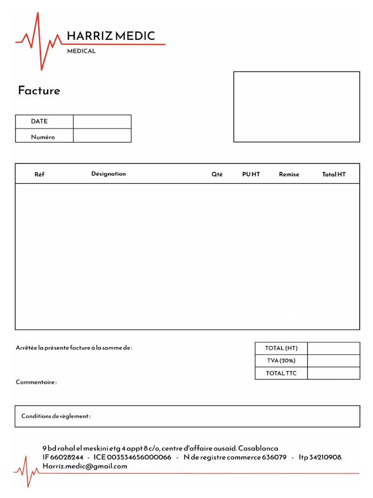 Facture Medic | PDF