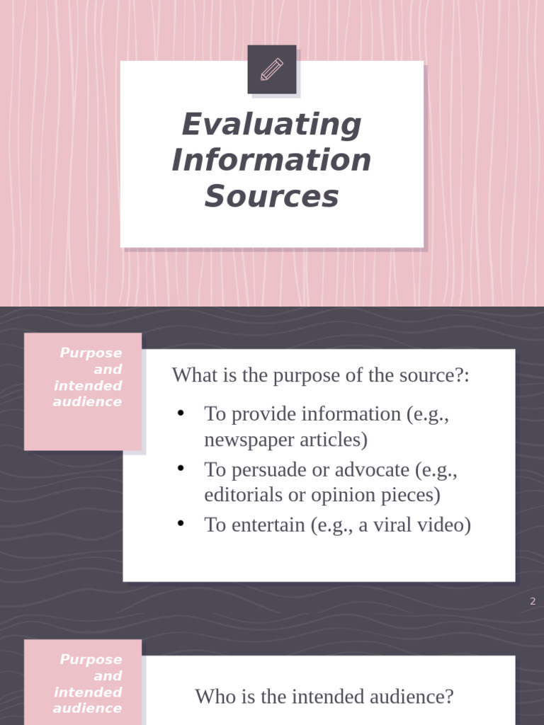 Evaluating Sources 061325 | PDF