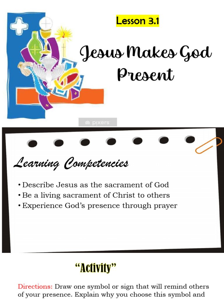 ESP-CLE_9_lESSON_3_1 | PDF | Sacraments | Confirmation