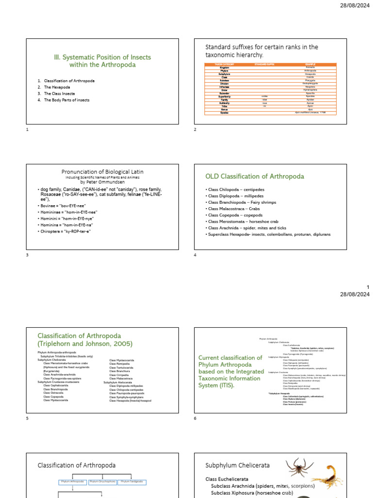 CPRT-53-Lec-Lesson-III | PDF | Crustacean | Hexapoda
