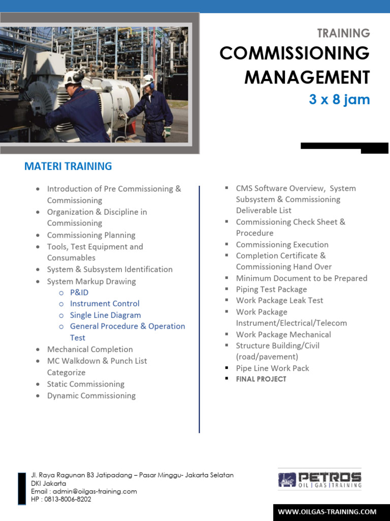 Commissioning Page3 | PDF