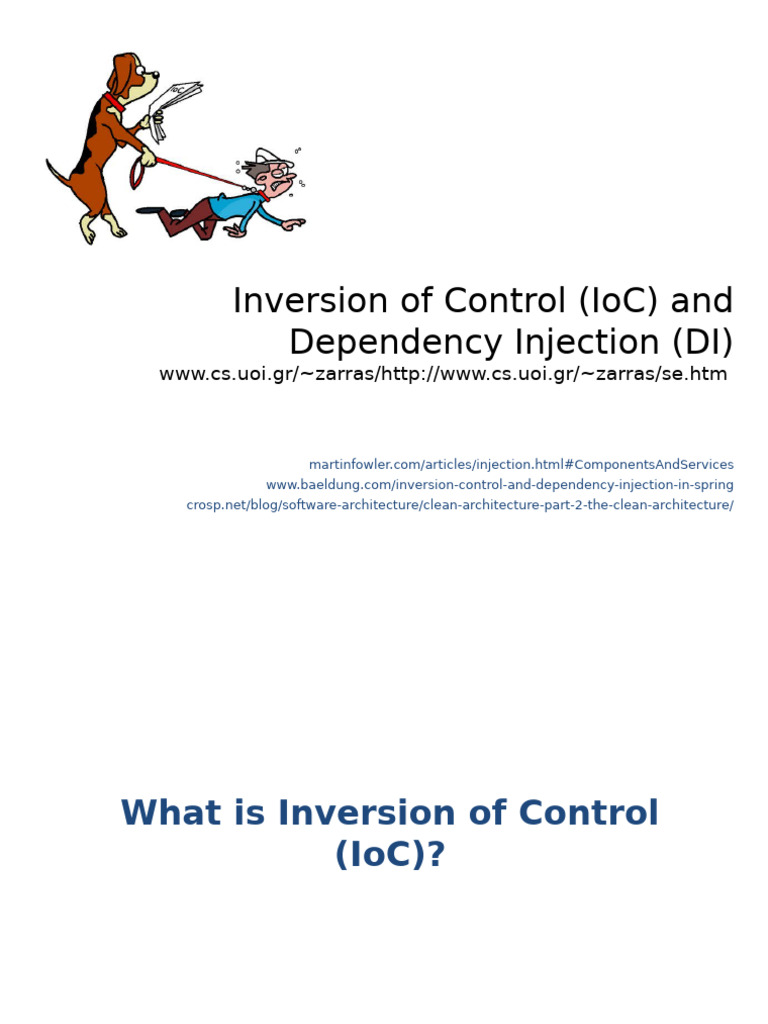 SoftEng Lab IoC DI | PDF