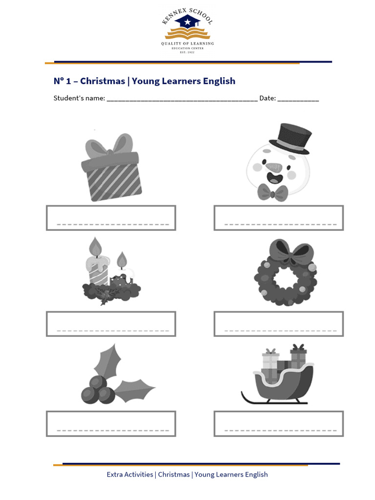 Young Learners - Christmas Extra Activities | PDF