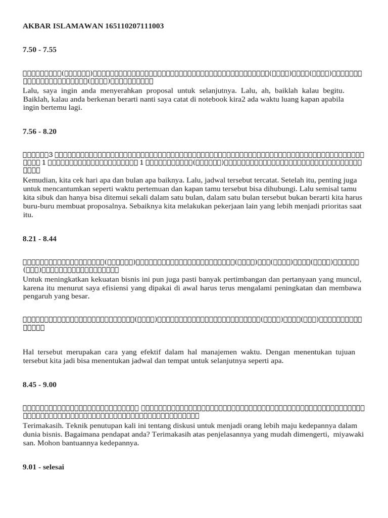 Penerjemahan Biji Kampang | PDF