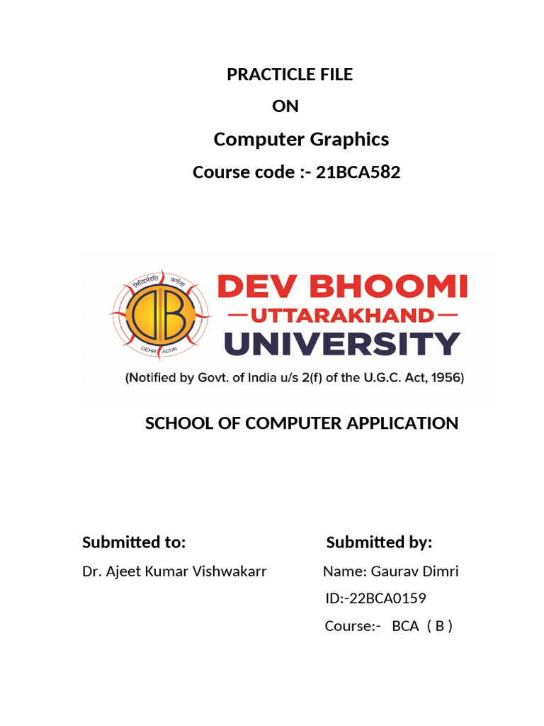 Computer Graphics | PDF