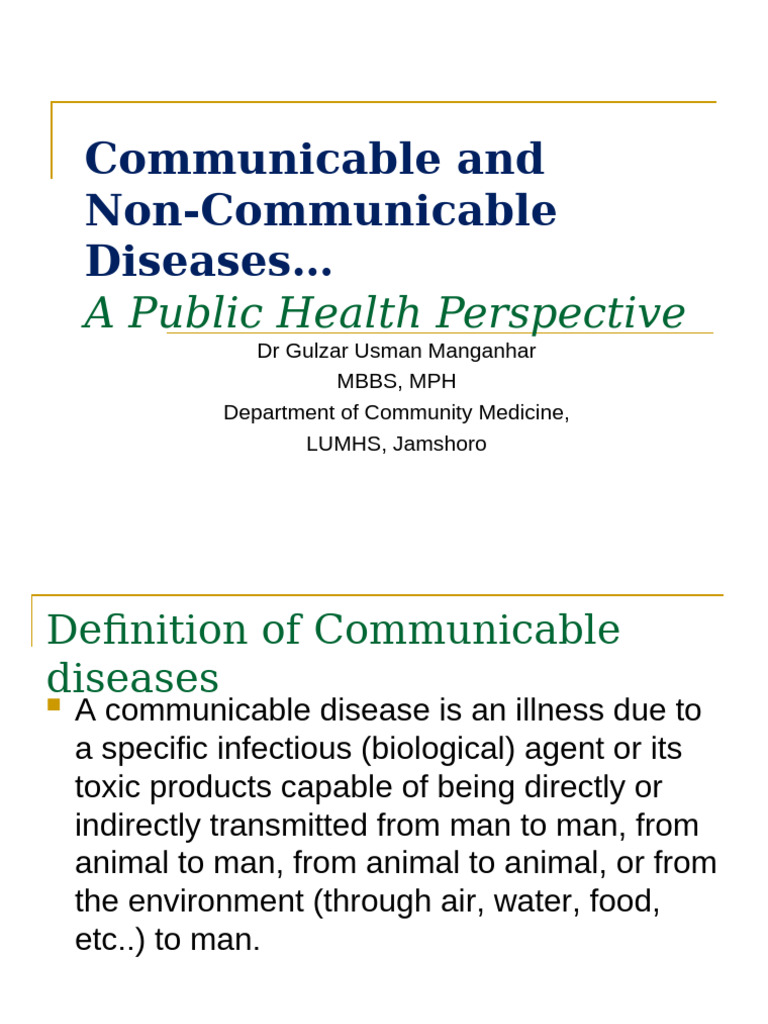 Communicable Non Communicable Diseases | PDF | Diabetes | Obesity