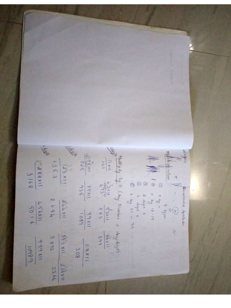 Aptitude Notes | PDF