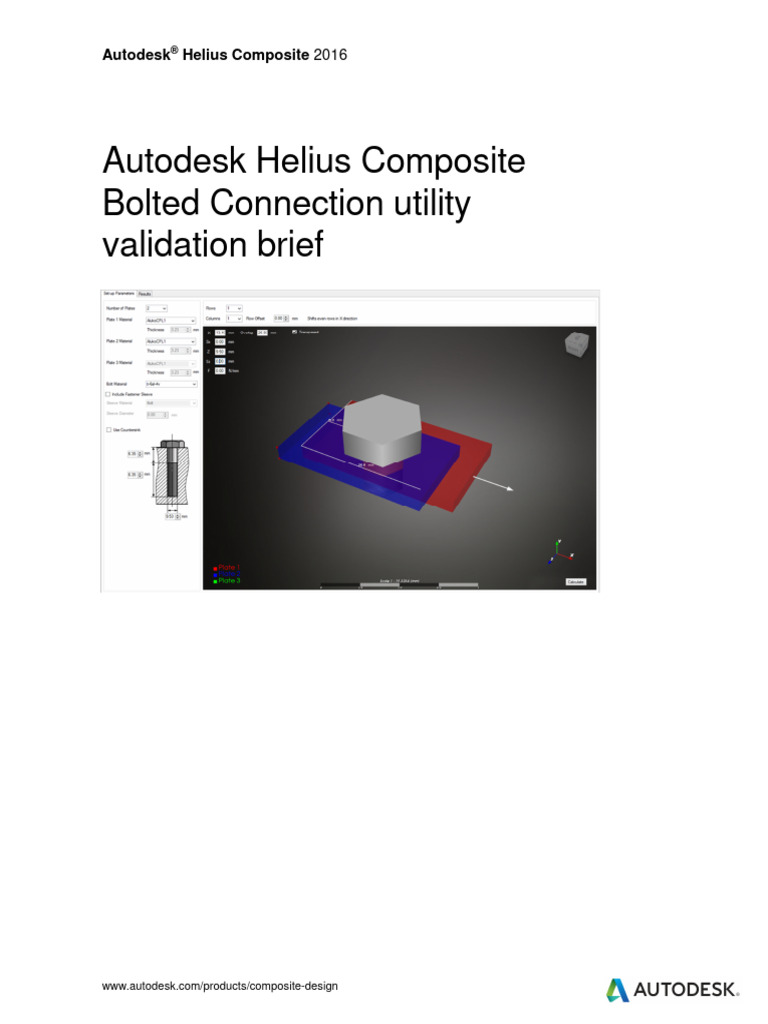 Helius Composite 2016 Bolted Connection Validation Brief | PDF | Stress ...