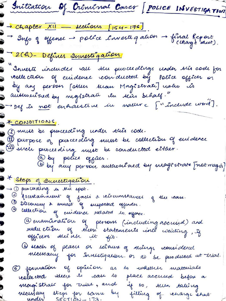 CRPC Notes by ISH VERMA | PDF