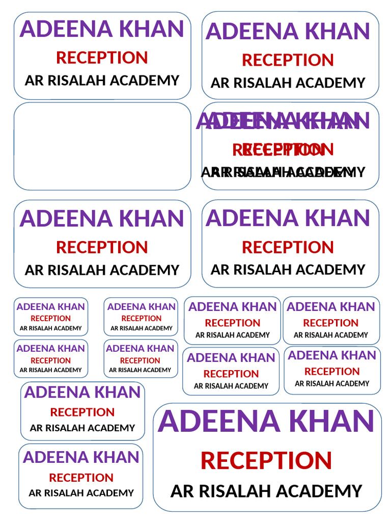Adeena's Book Label | PDF