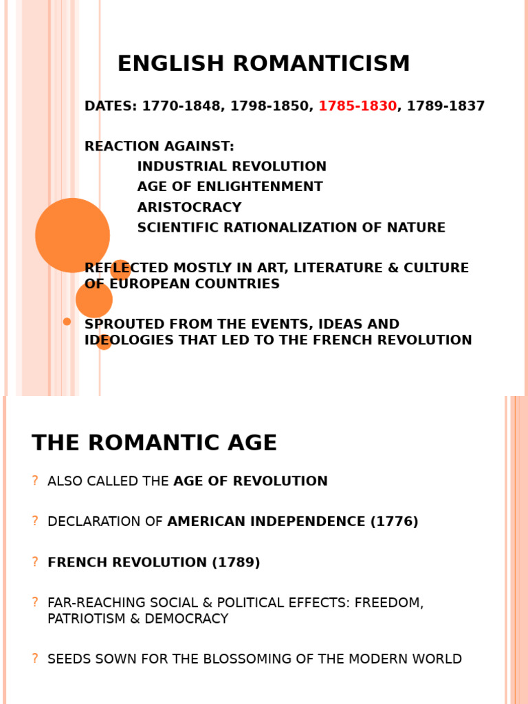 Romanticism | PDF | Romanticism | William Wordsworth