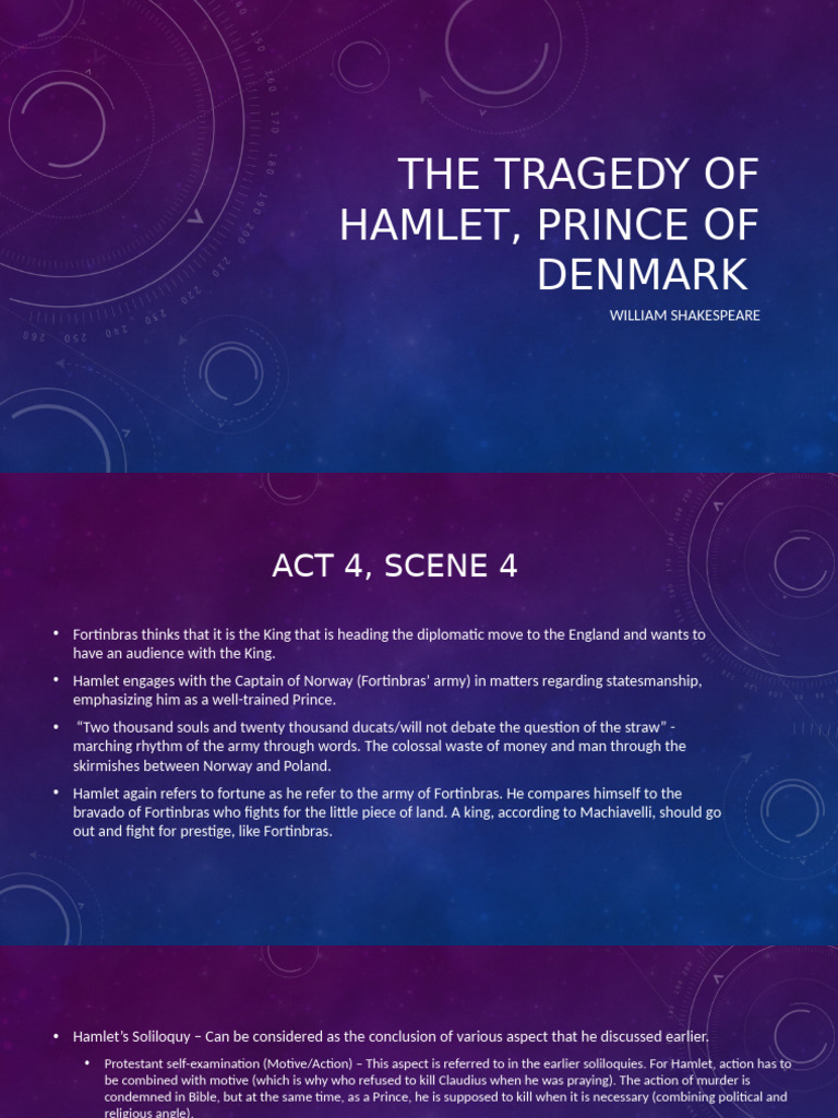 The Tragedy of Hamlet, Prince of Denmark (Act 4, Scene 4) | PDF | Hamlet