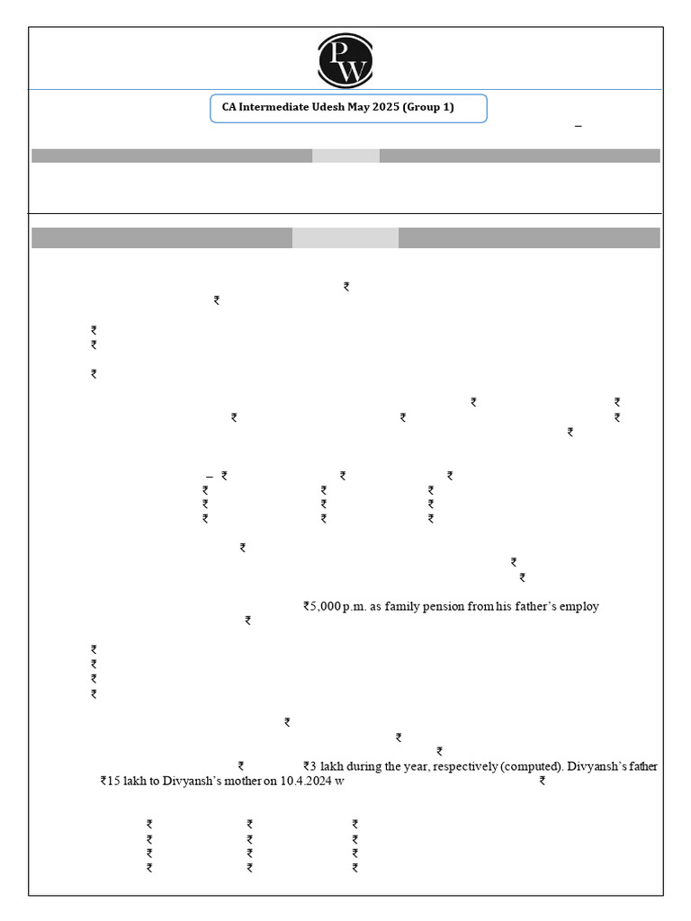 It Practice Test 06 | PDF | Income | Income Tax