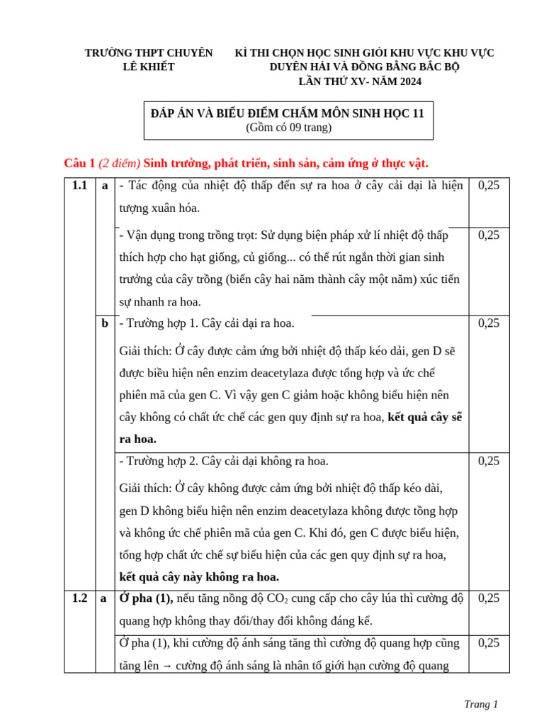 04 Sinh 11-HDC | PDF