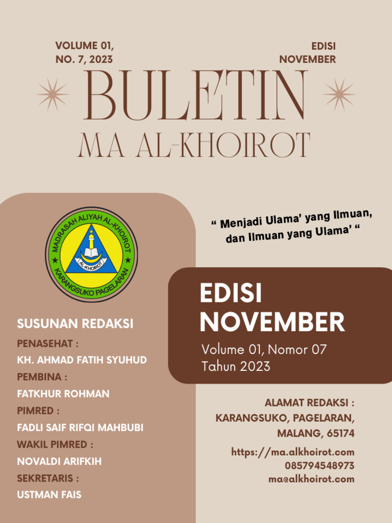 Buletin MA Bulan November 2023 | PDF