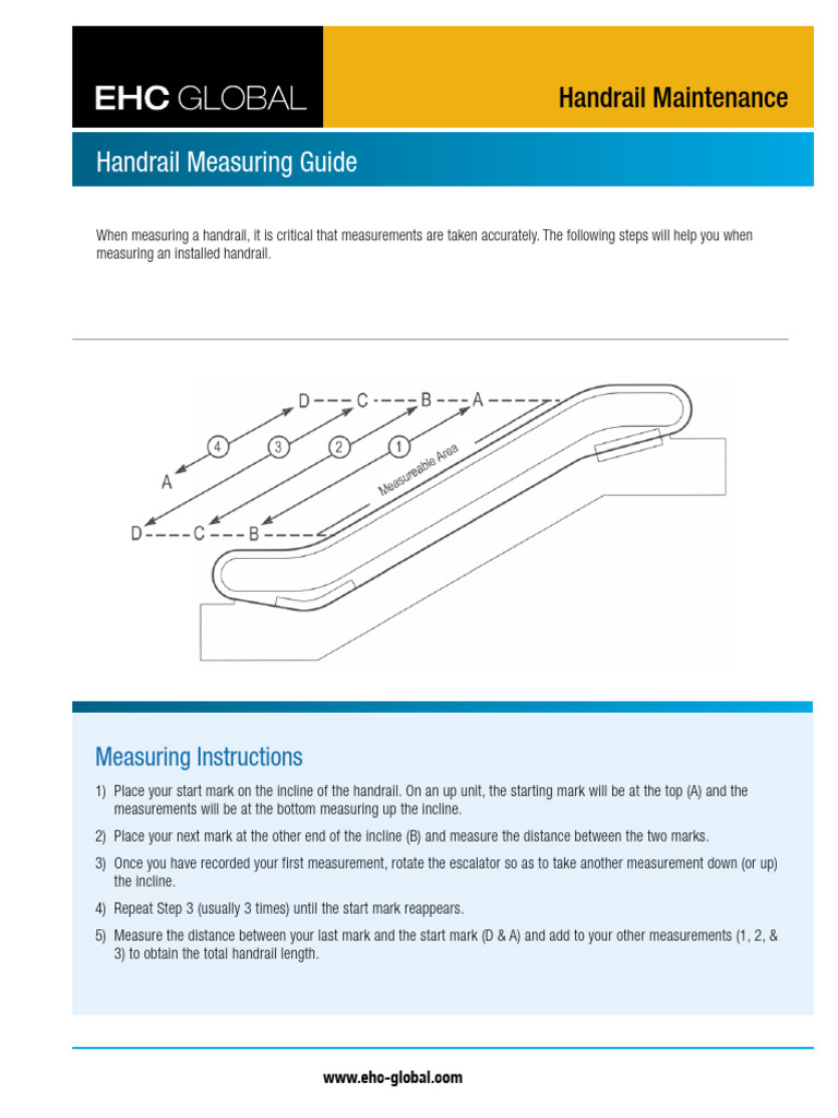 Escalator Handrail Maintenance Guide | PDF | Escalator | Abrasive