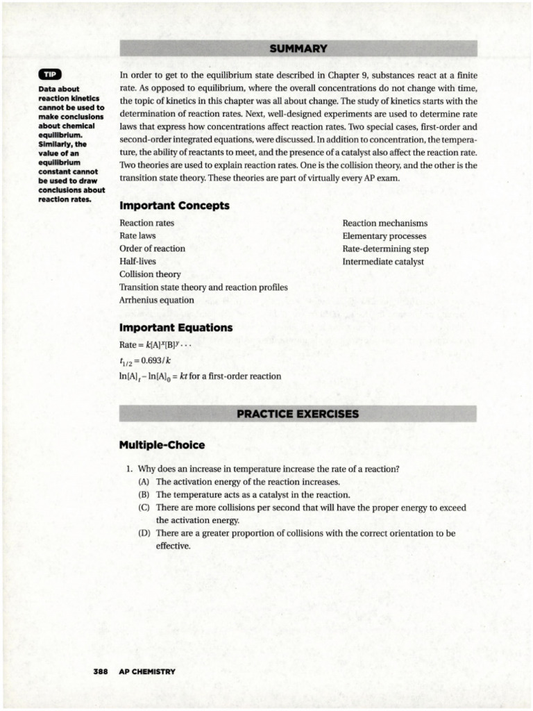 Barron Chem - Ocr | PDF | Reaction Rate | Chemical Reactions