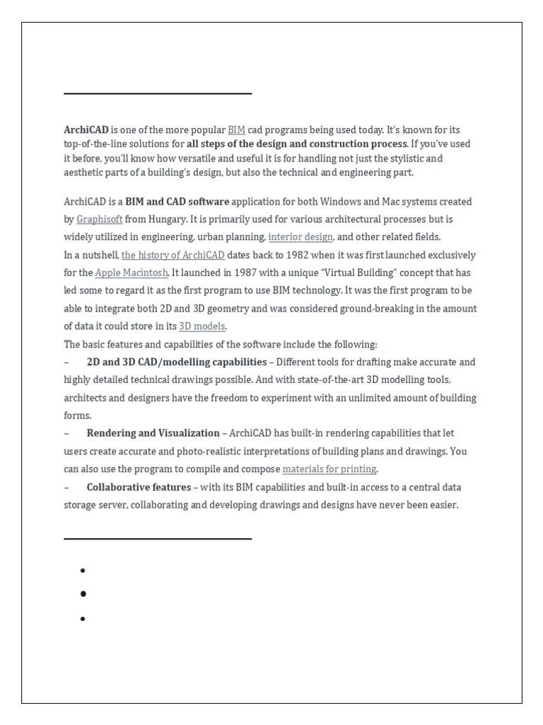 archicad | PDF | 3 D Computer Graphics | Stairs