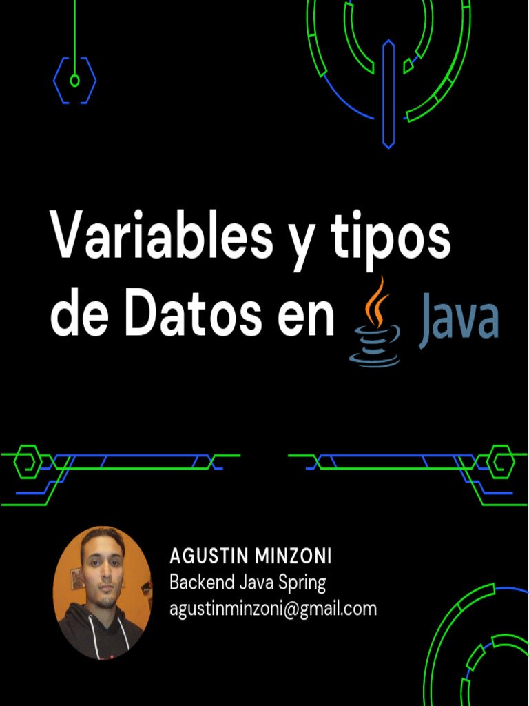 Variables y Tipos de Datos 1723232434 | PDF