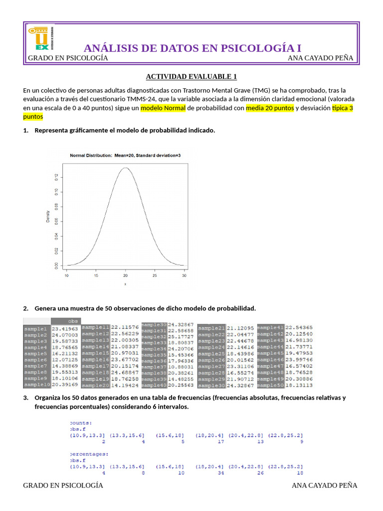 ACTIVIDAD EVALUABLE 1 ADDP I | PDF