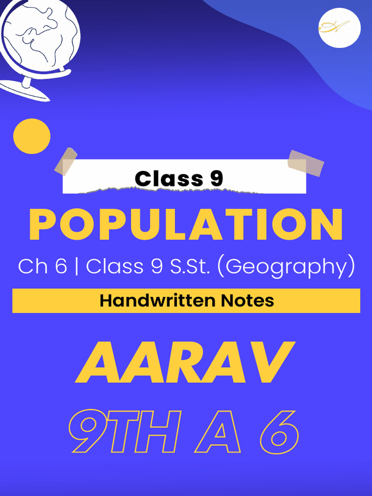 Population - Class 9 Notes Padhle - PDF - 20241203 - 110924 - 0000 | PDF