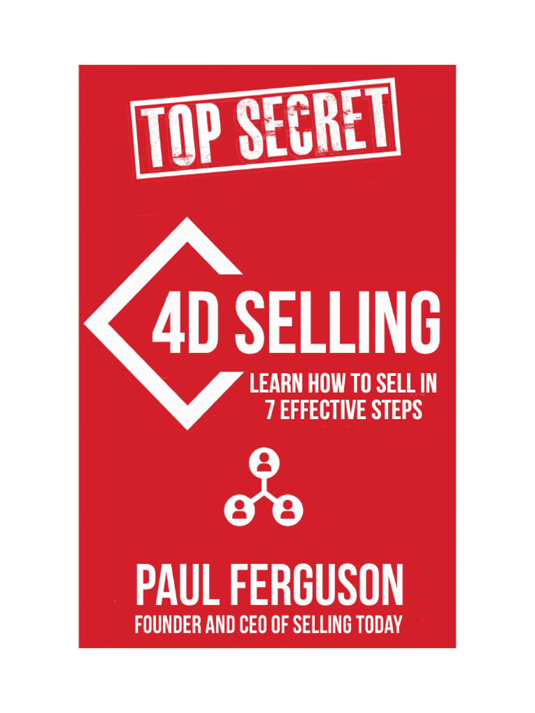 4D_SELLING | PDF | Sales | Expert