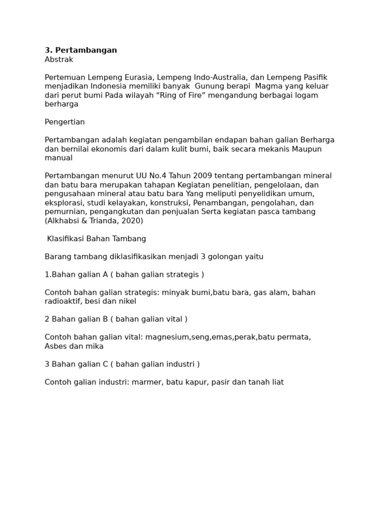 Psas Geo Tambang | PDF