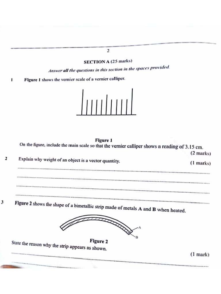 Kcse Phy P1 2024 | PDF