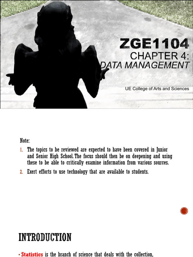 Mmw Data Management | PDF | Level Of Measurement | Mean Mmw Data Management | PDF | Level Of Measurement | Mean