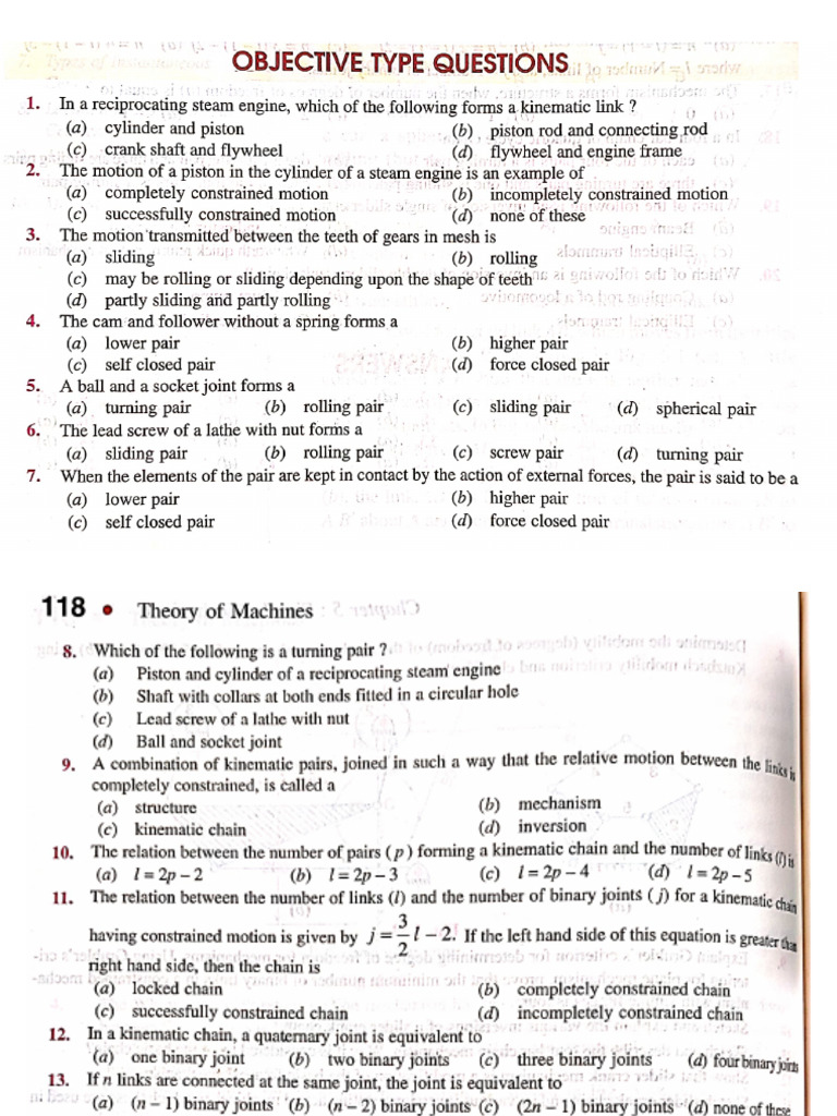 Theory of Machine | PDF