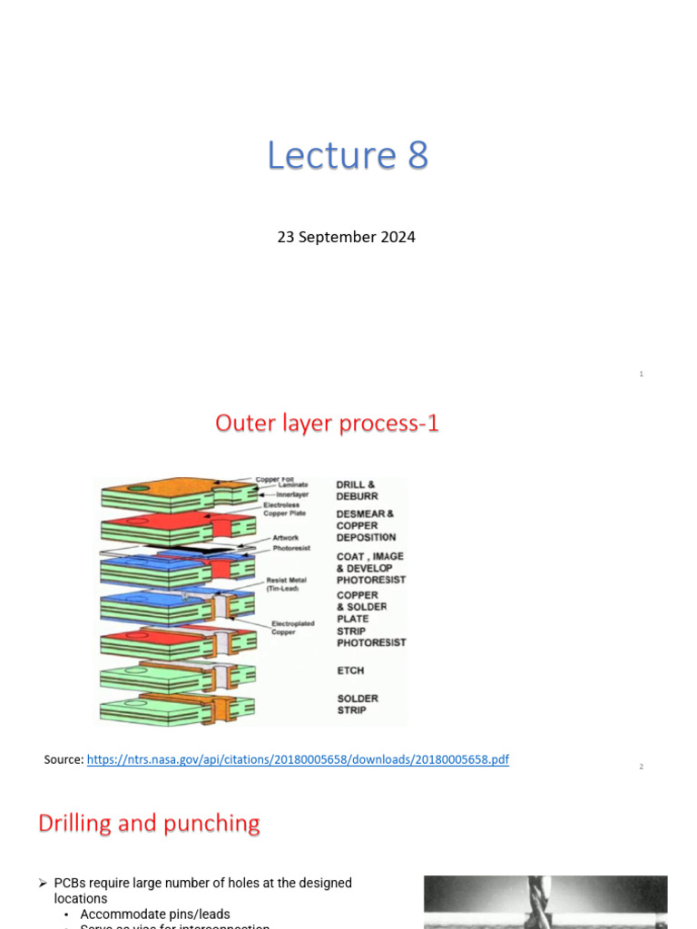 EP_1_Lecture_8 | PDF | Printed Circuit Board | Physical Sciences