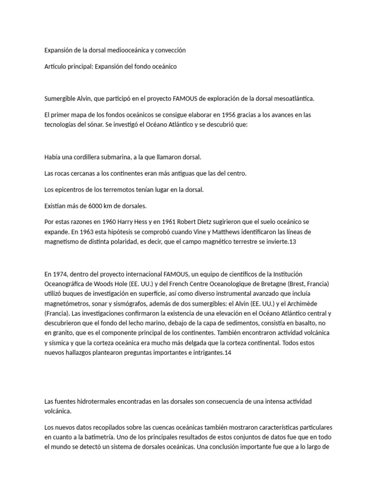 mnj | PDF | Placas tectónicas | Oceanografía