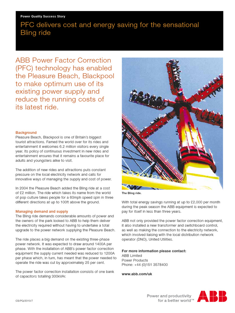 PFQ Case Study-01-Bling Ride v2 | PDF | Electric Power | Electrical Engineering