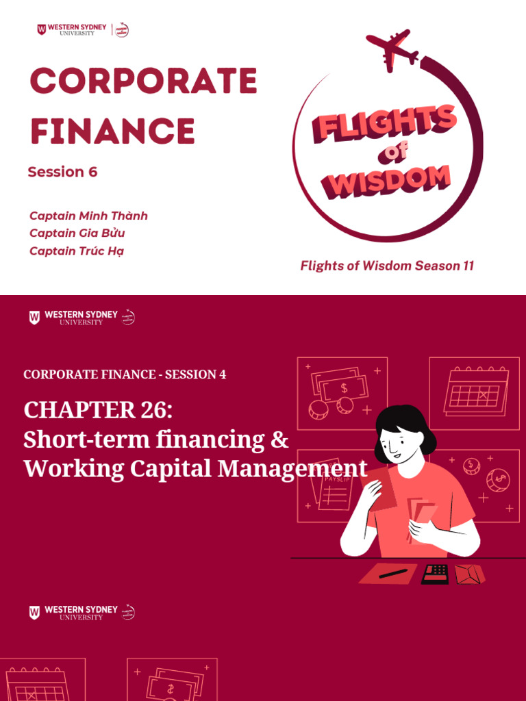FOW 11_Chapter 26 (1) | PDF | Working Capital | Equity (Finance)