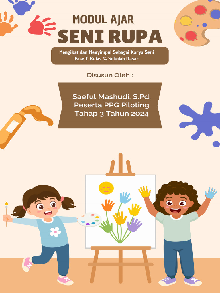 Modul Ajar Seni Rupa Kelas 5 OK | PDF