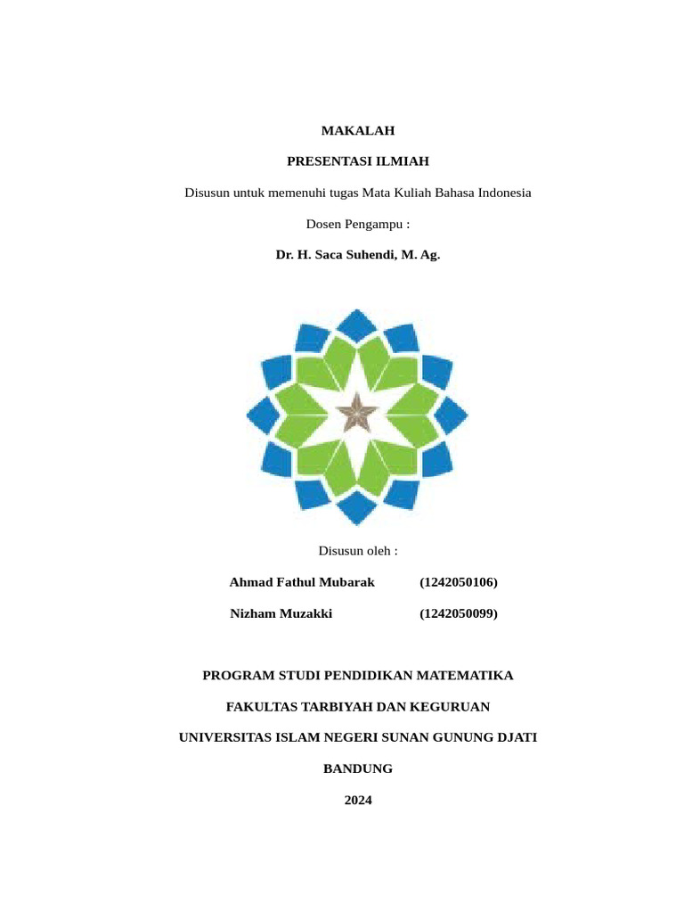 Presentasi Ilmiah _ Kelompok 12_bindo | PDF