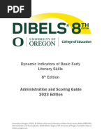 DIBELS® 8th Edition Benchmark Goals | PDF | Tests | Standardized Tests