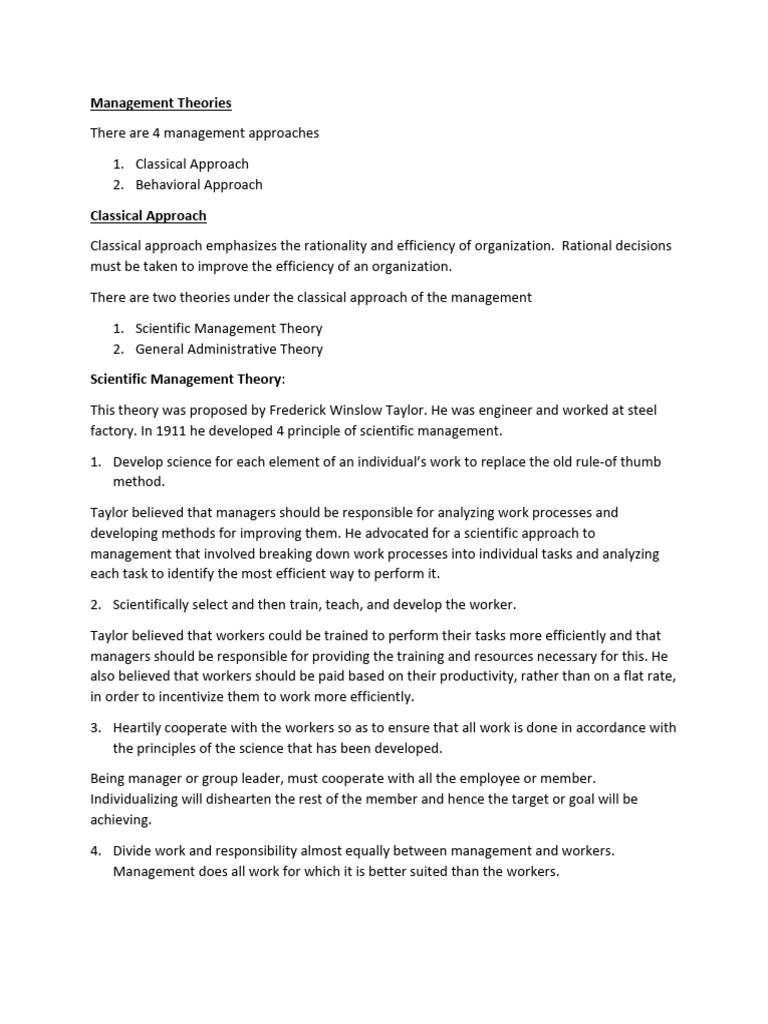 Chapt-2-Classical and Behavioral Approach | PDF | Motivation | Motivational