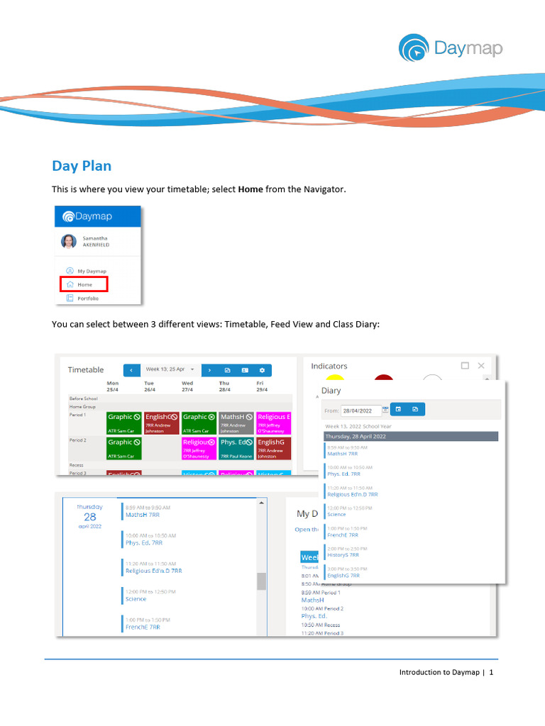 Introduction to Daymap for Students | PDF | System Software | Software
