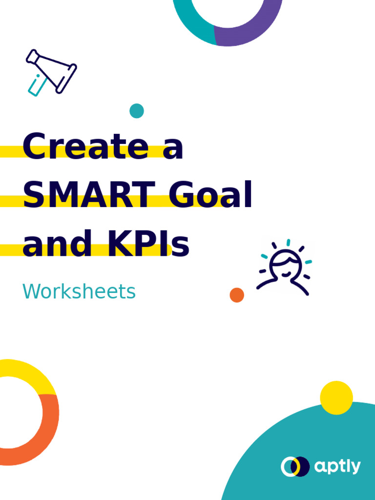 SMART Goals and KPIs Worksheet Guide | PDF