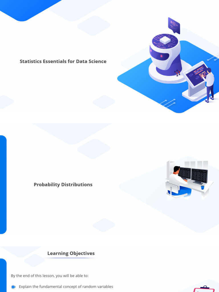 Lesson_07_Probability Distributions | PDF | Probability Distribution | Randomness