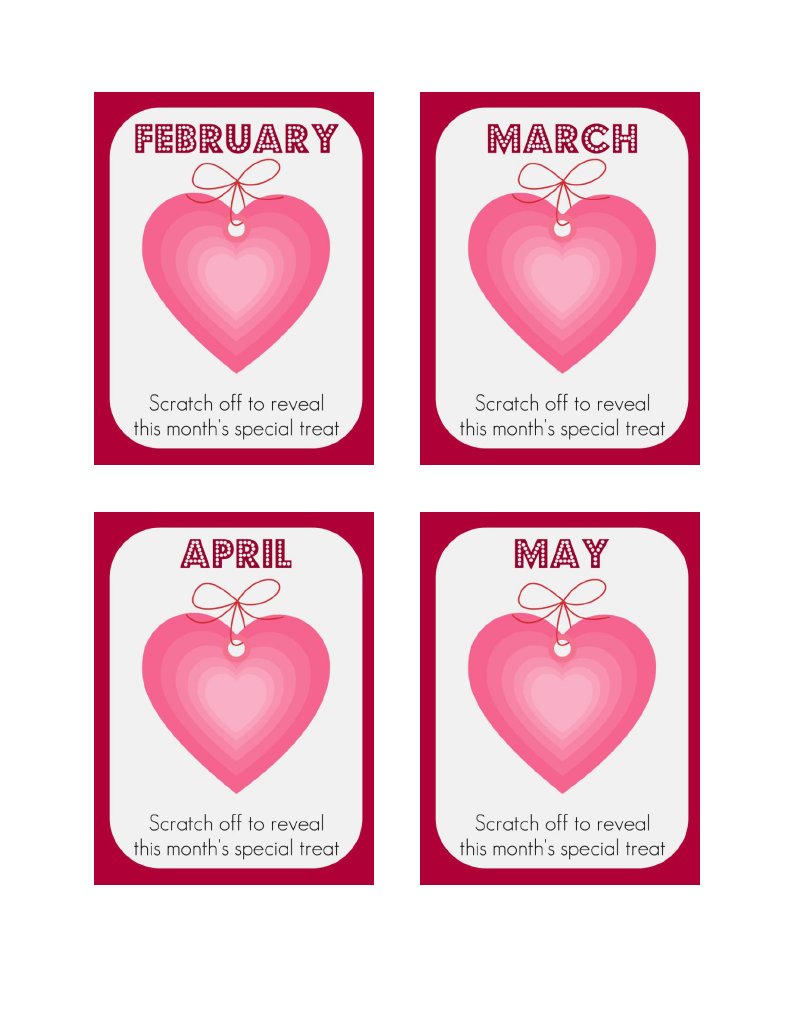 Monthly Scratch Offs | PDF