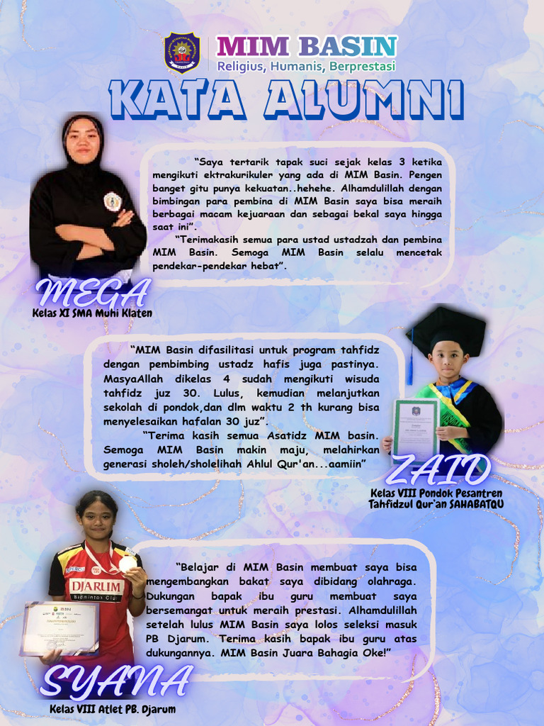 Testimoni Alumni | PDF