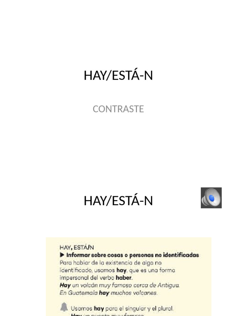 Hay_está | PDF