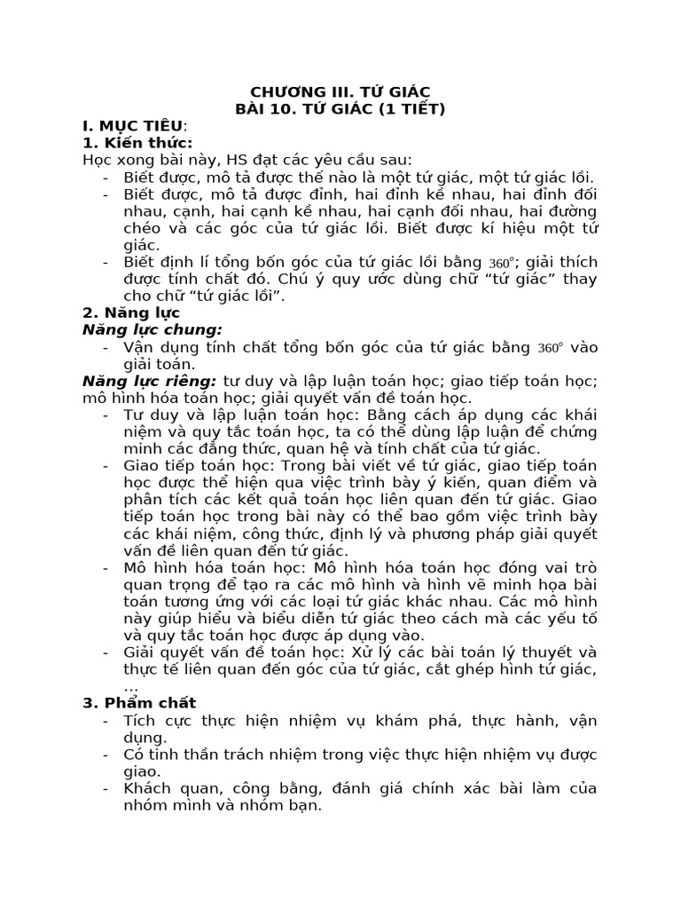 Hinh hoc 8 KNTT | PDF