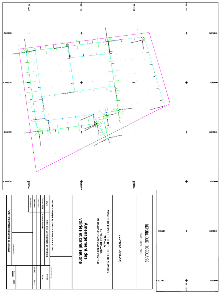 Tracé Axe Principal | PDF