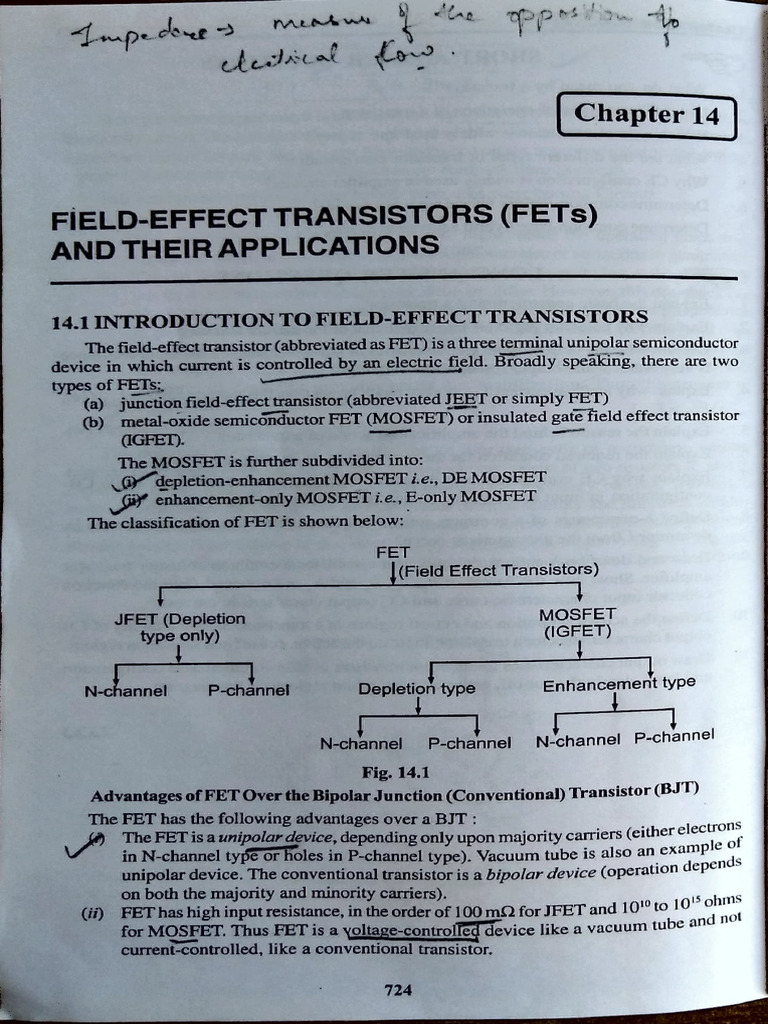 Field Effect Transistor | PDF