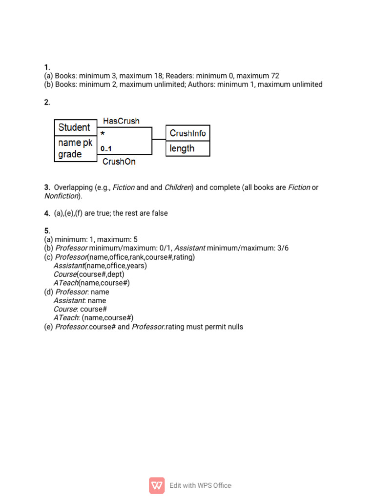 Uml Topic Excercises Solutions | PDF