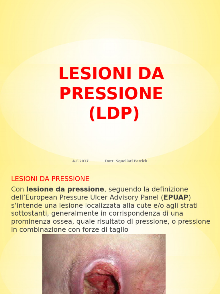 10 - Lesioni Da Pressione | PDF